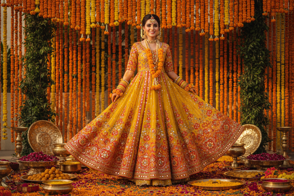 Mayun Dress Ideas 2026 | Haldi Outfit Guide